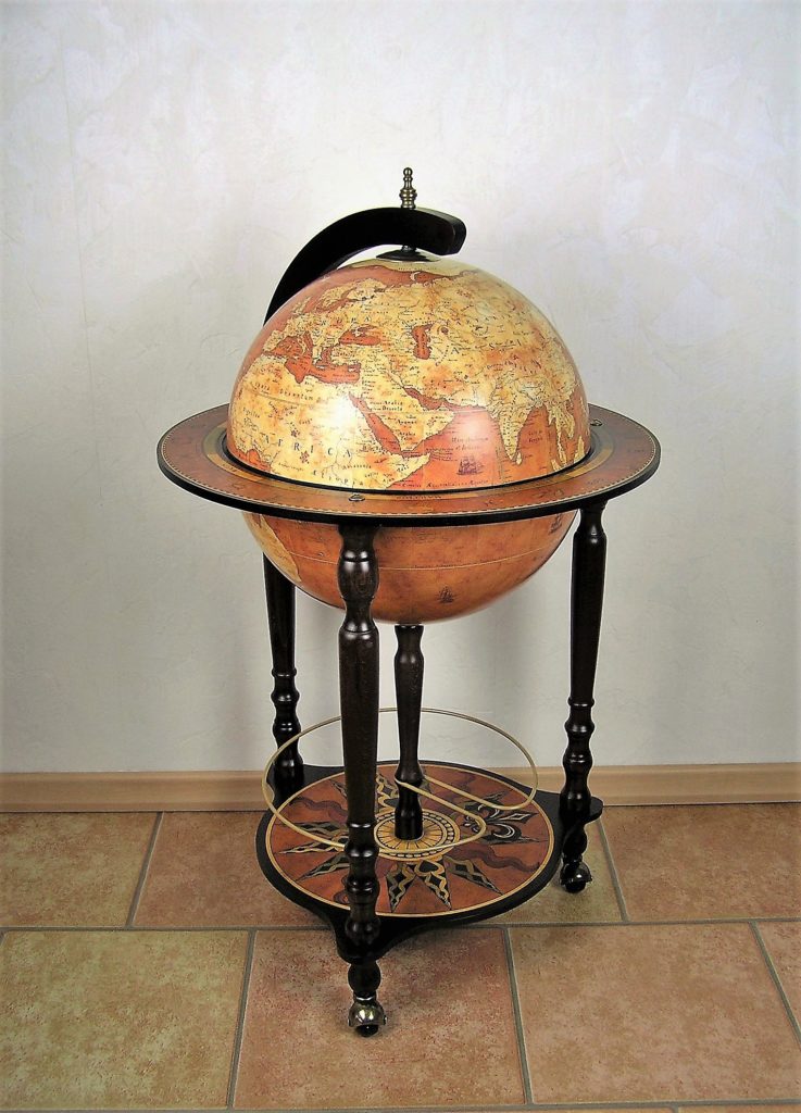 Zoffoli Globus Bar Da Vinci Rust - Der Glanz der alten Welt - Globus-Bars.de